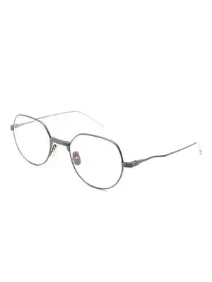 Thom Browne Round-frame Metal Glasses