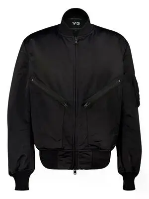 Y3 Zipped-pocket Bomber Jacket