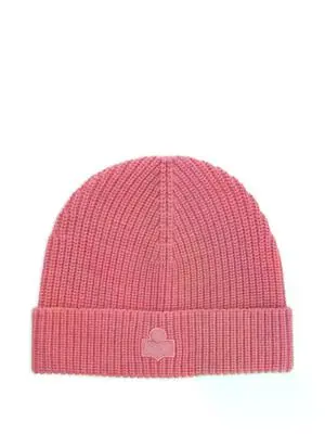 Isabel Marant Ribbed-knit Beanie - Pink