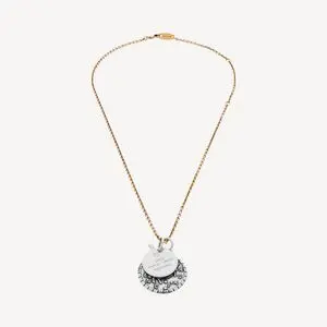 Balenciaga Horoscope Aries Pendant Necklace - Gold
