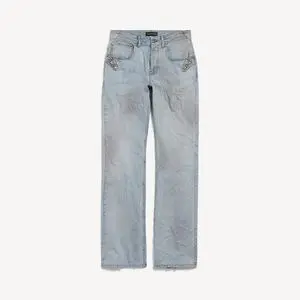 Balenciaga City Straight Leg Jeans