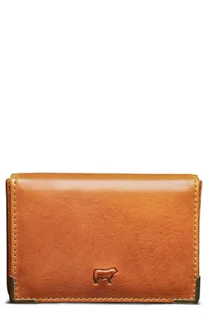 Will Leather Goods William Leather Card Case - Cognac