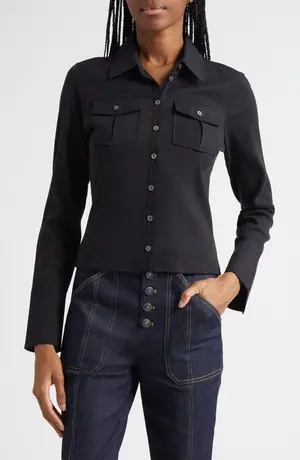 Cinq A Sept Patched Shirts For Women