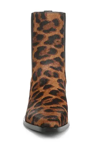 Nordstrom Ainsley Chelsea Boot - Tan Toasted Leopard