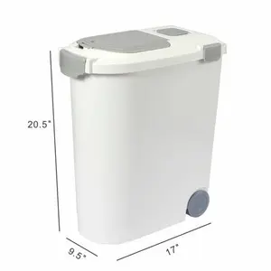 ASHFIELD & HARKNESS Airtight Pet Food Storage Container