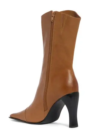 Jeffrey Campbell Be Bold Bootie - Camel Distressed