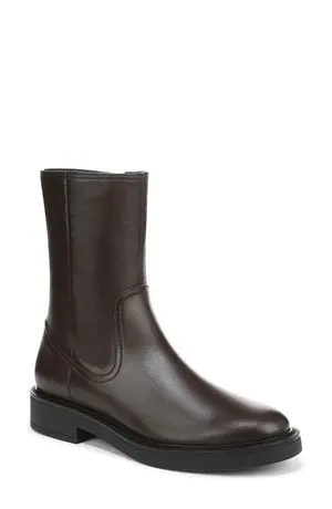 Veronica Beard Creswell Lug Sole Bootie - Espresso