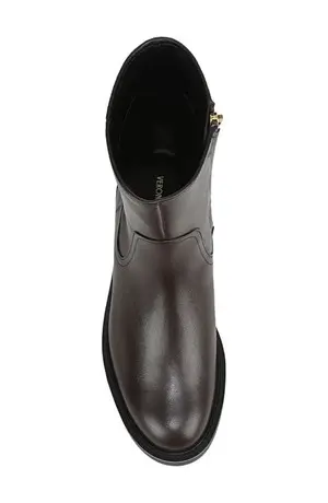 Veronica Beard Creswell Lug Sole Bootie - Espresso