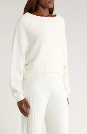 UGG Novalie Slouchy Pullover Sweater - Crm