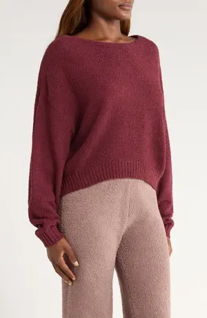 UGG Novalie Slouchy Pullover Sweater - Wild Grape