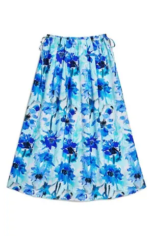 Desigual Floral Drawstring Maxi Skirt