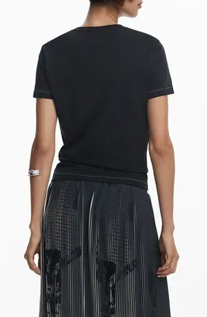 Desigual Heart Graphic T-shirt