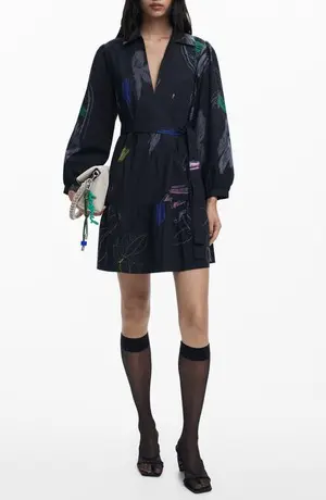 Desigual Puff Sleeve Day Dresses