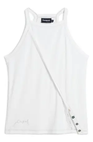 Desigual Straps Rib Tank
