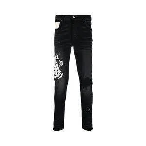 Amiri X Wes Lang Reaper Logo Jean