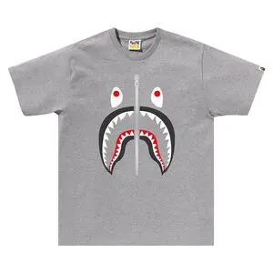 A BATHING APE Shark T-shirt - Grey