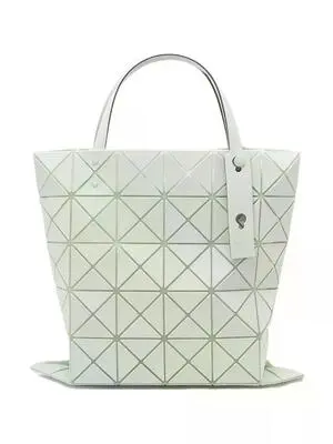 Issey Miyake Geometric-pattern Tote - Green
