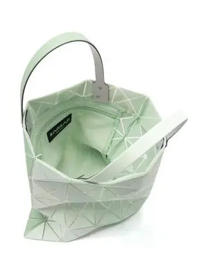 Issey Miyake Geometric-pattern Tote - Green