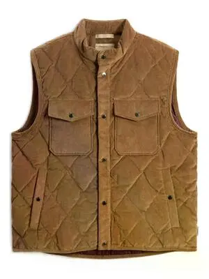 Woolrich Button Detailed Vests For Men