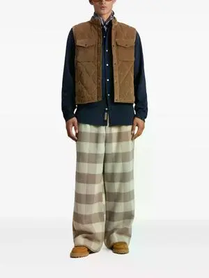 Woolrich Corduroy Quilted Gilet