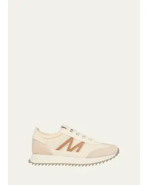 Moncler Pacey2 Low-Top Sneakers Light Beige