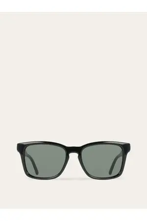 FERRAGAMO Rectangular Sunglasses - Black