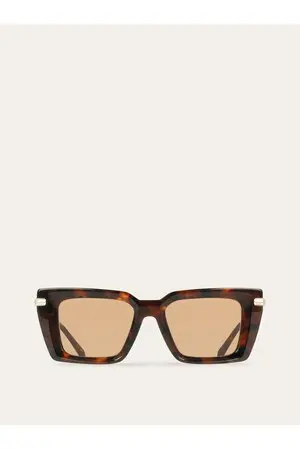FERRAGAMO Rectangular Sunglasses - Red