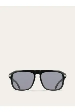 FERRAGAMO Rectangular Sunglasses - Black