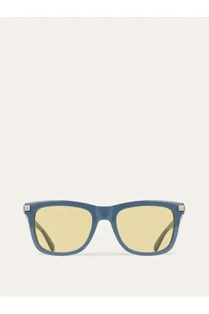 FERRAGAMO Rectangular Sunglasses Blue