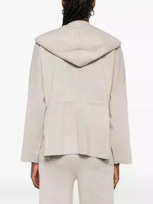 Max Mara Hooded Wool Jacket
