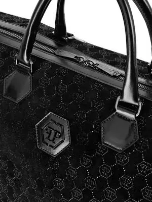 Philipp Plein Logo-pattern Travel Bag