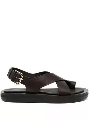 Co Collection Leather Platform Sandals