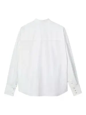 SHUSHU/TONG Front-inserts Cotton Shirt