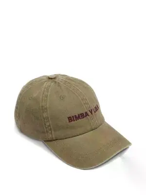 Bimba Y Lola Washed-effect Cotton Cap - Brown