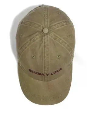 Bimba Y Lola Washed-effect Cotton Cap