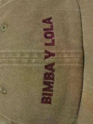 Bimba Y Lola Washed-effect Cotton Cap