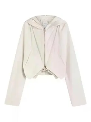 Sportmax Hooded Zip-front Jacket