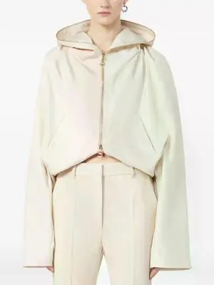 Sportmax Hooded Zip-front Jacket