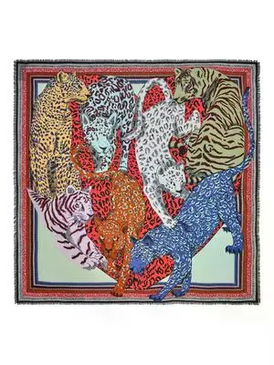 Bimba Y Lola Feline-heart Scarf - Red