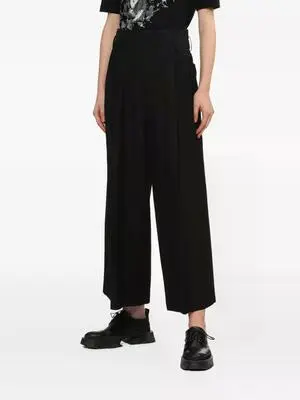 Y’s Pinstripe Pleated Trousers