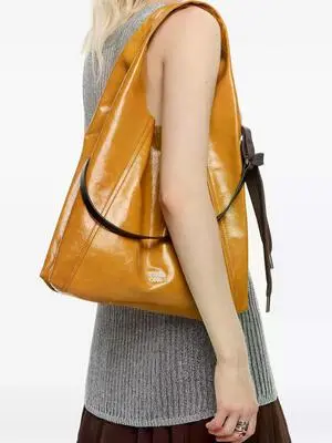 Bimba Y Lola Large Leather Shoulder Bag