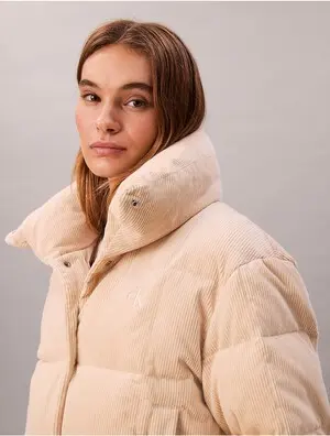 Calvin Klein Corduroy Puffer Jacket
