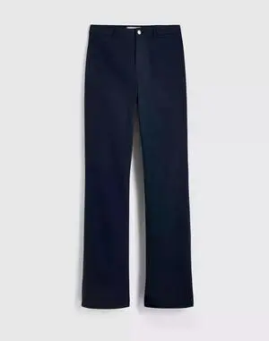 Madewell The Curvy Wide-leg Pant In Garment-dyed Twill