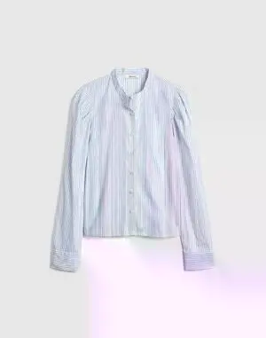 Madewell Puff-sleeve Button-up Shirt