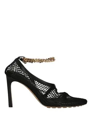Bottega Veneta Chain Trimmed Stretch Sandals