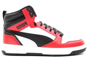 PUMA Rebound V6 Mid - Red/black/white