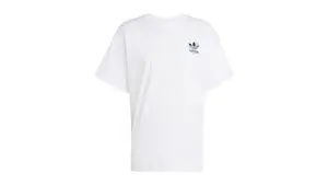 Adidas Florals Logo Oversized T-shirt - White