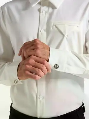 Manière De Voir Eiffel-motif Cufflinks - Silver