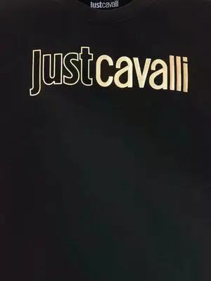 Just Cavalli Logo-print Sweatshirt - Black