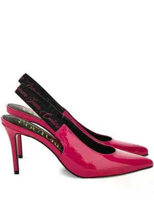 Versace Slingback Pointed-toe Pumps